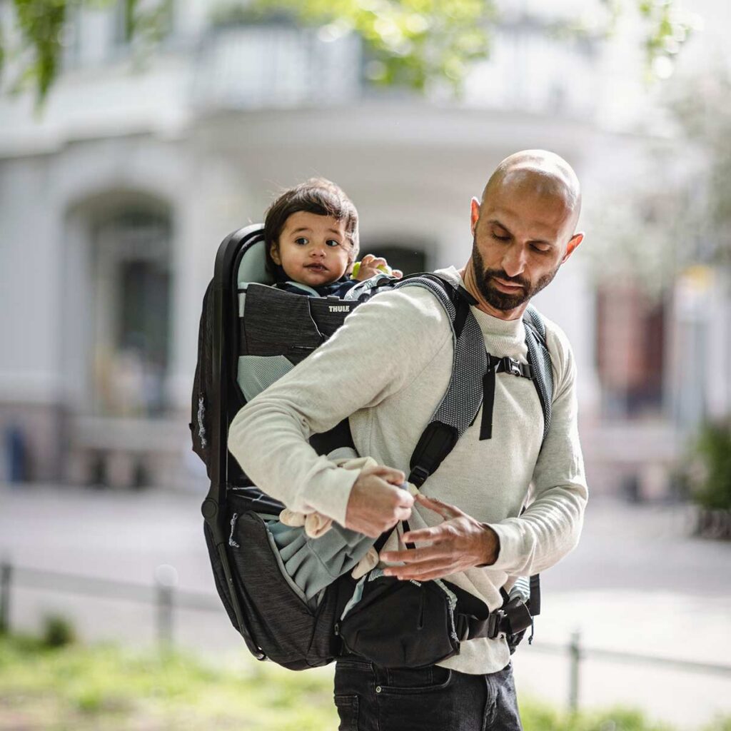Thule Sapling Kinderdrager | Reisartikelen huren | Tripidoo.nl
