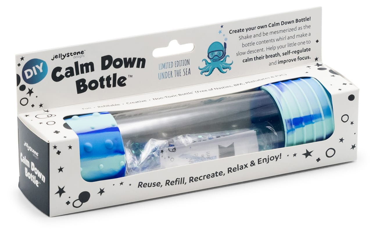 DIY rustgevende fles – Calm Down Bottle Onder de Zee | Tripidoo